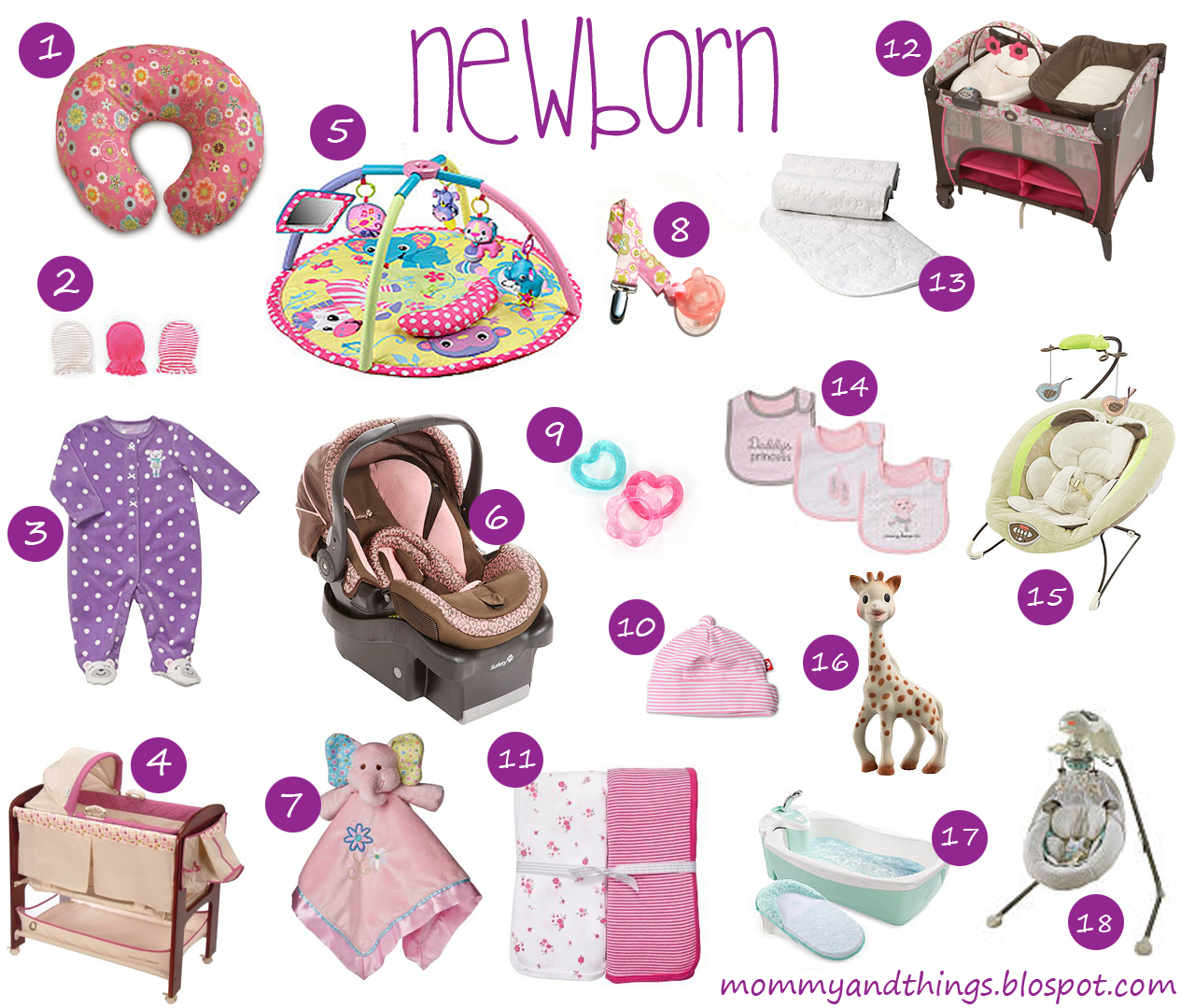 Mommy and Things: Registry Must Haves for the First Year