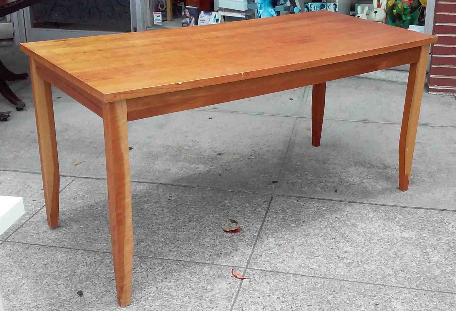 UHURU FURNITURE & COLLECTIBLES: SOLD Cherry Wood Library Desk - $70