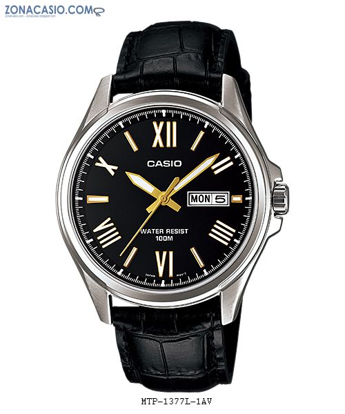 Zona Casio: Nuevos MTP-1377: Casio insiste en los números romanos con ...