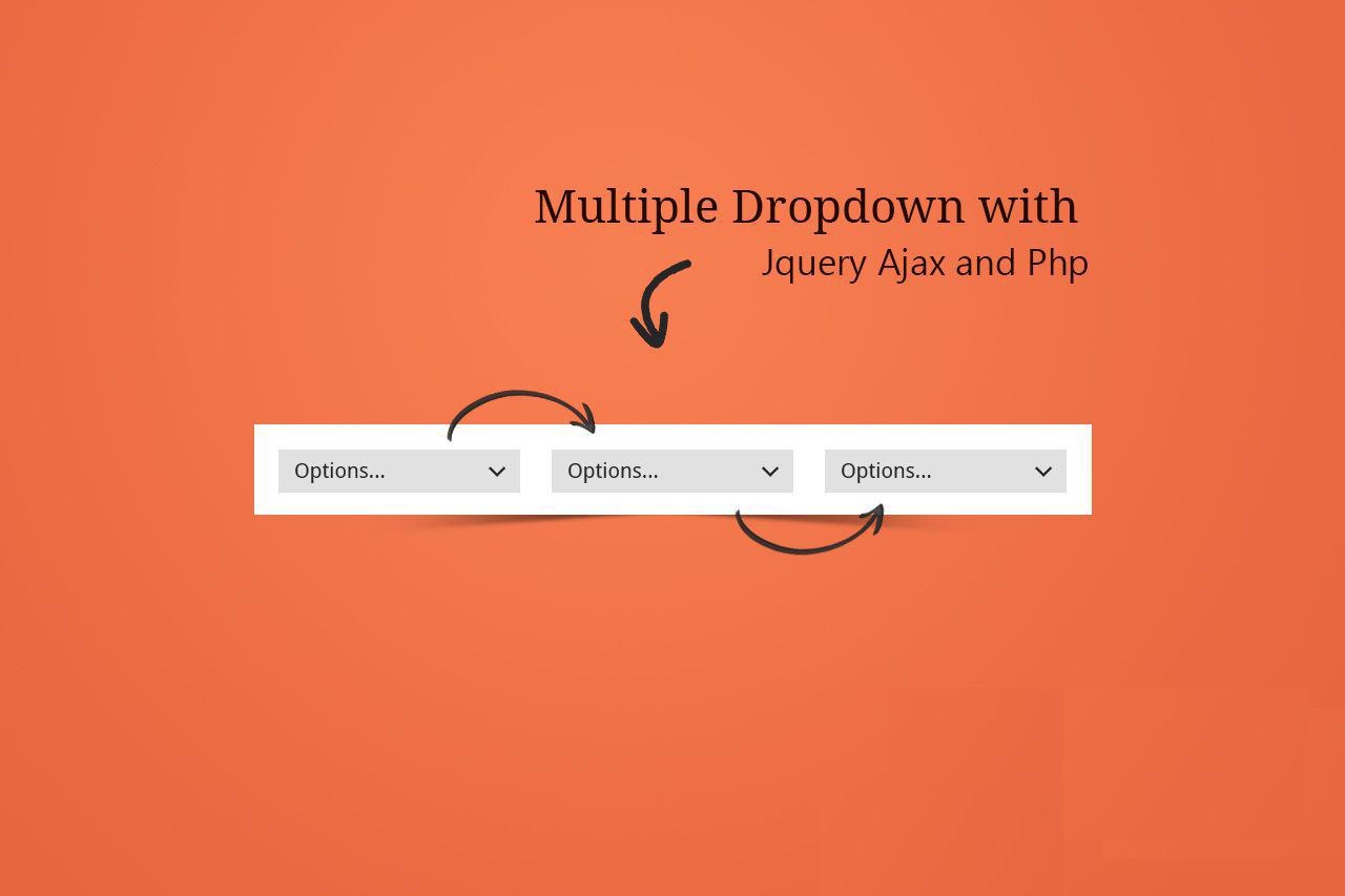 Multiple Dropdown with Jquery Ajax and php | web design tips and tricks Multiple Dropdown with Jquery Ajax and php | web design tips and tricks