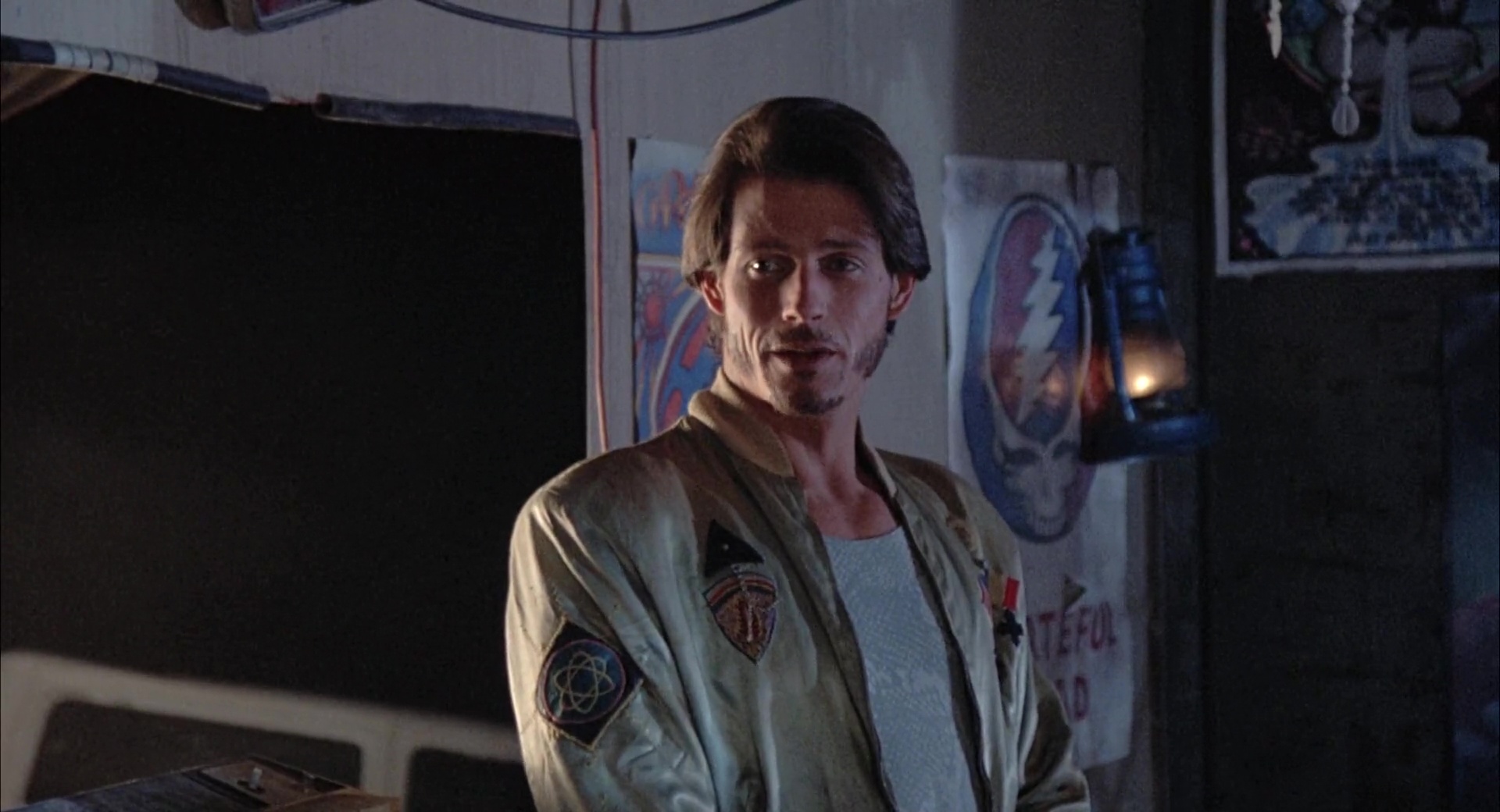 ausCAPS: Michael Paré shirtless in World Gone Wild