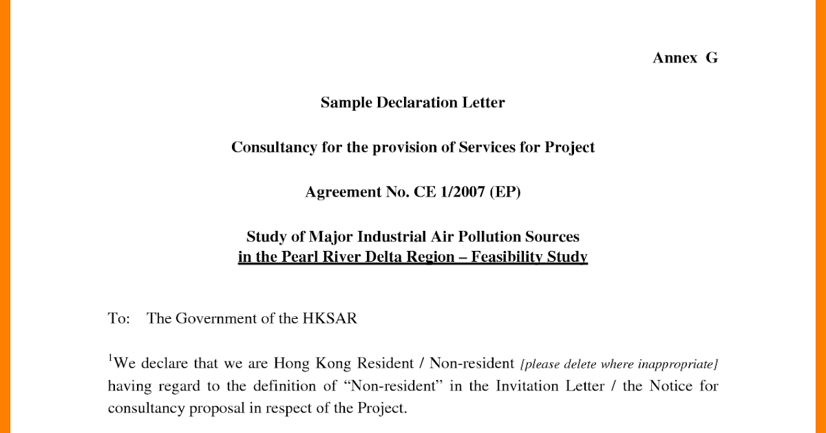 Cv Declaration Letter - resume declaration - Scribd india : Download ...