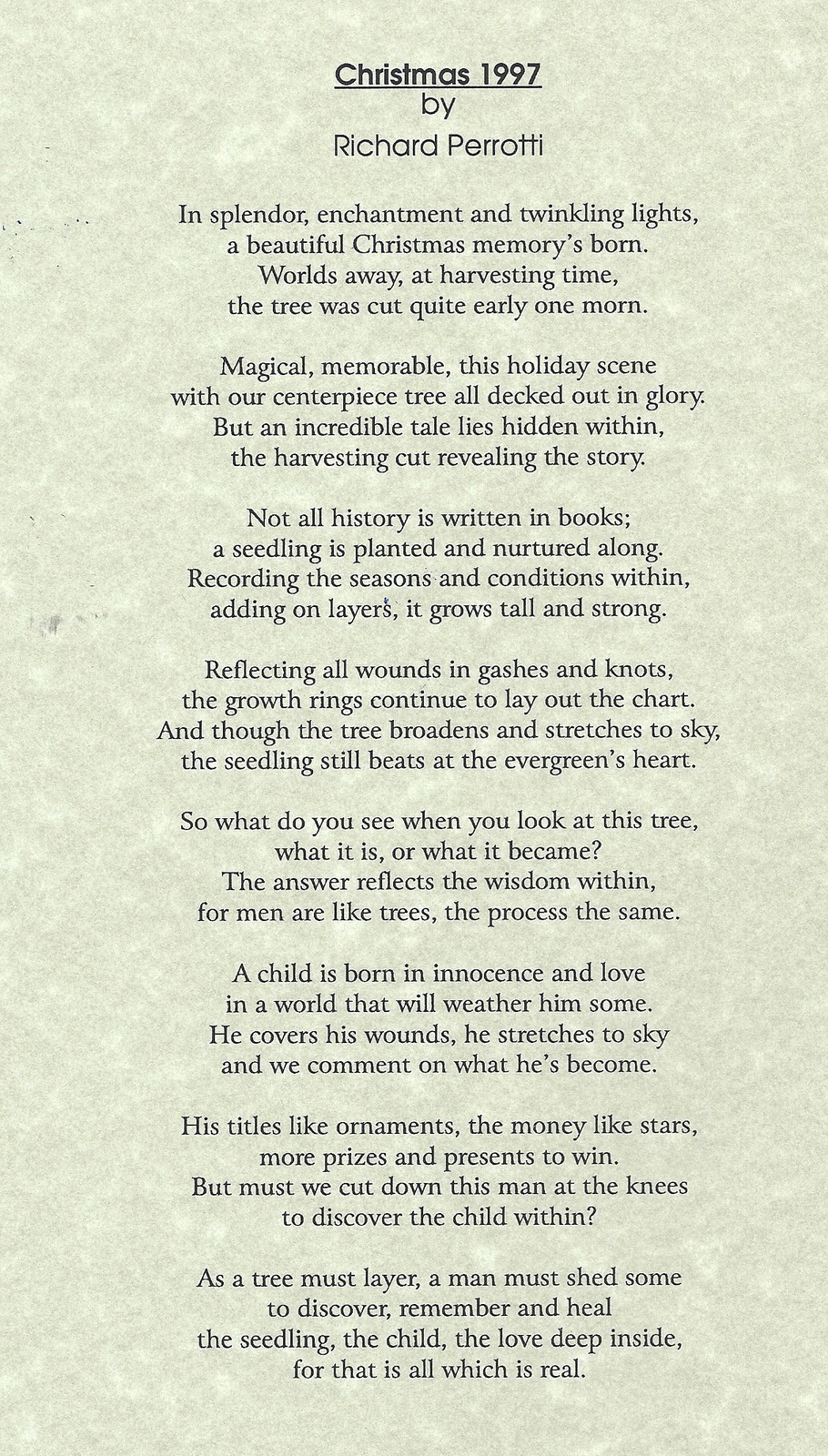 Amazed & Amused: 34 Years of Christmas Poems: 1997