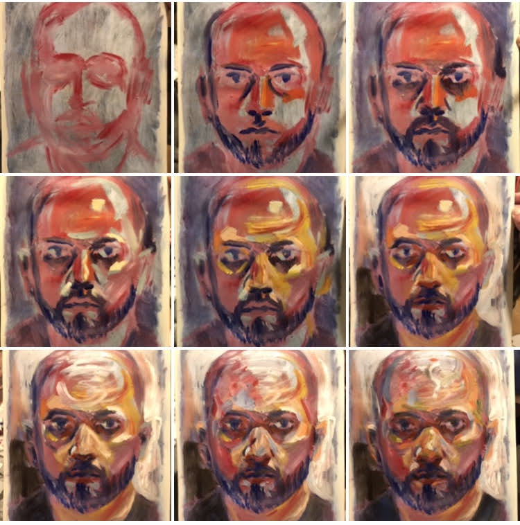 Portrait Painting Demos