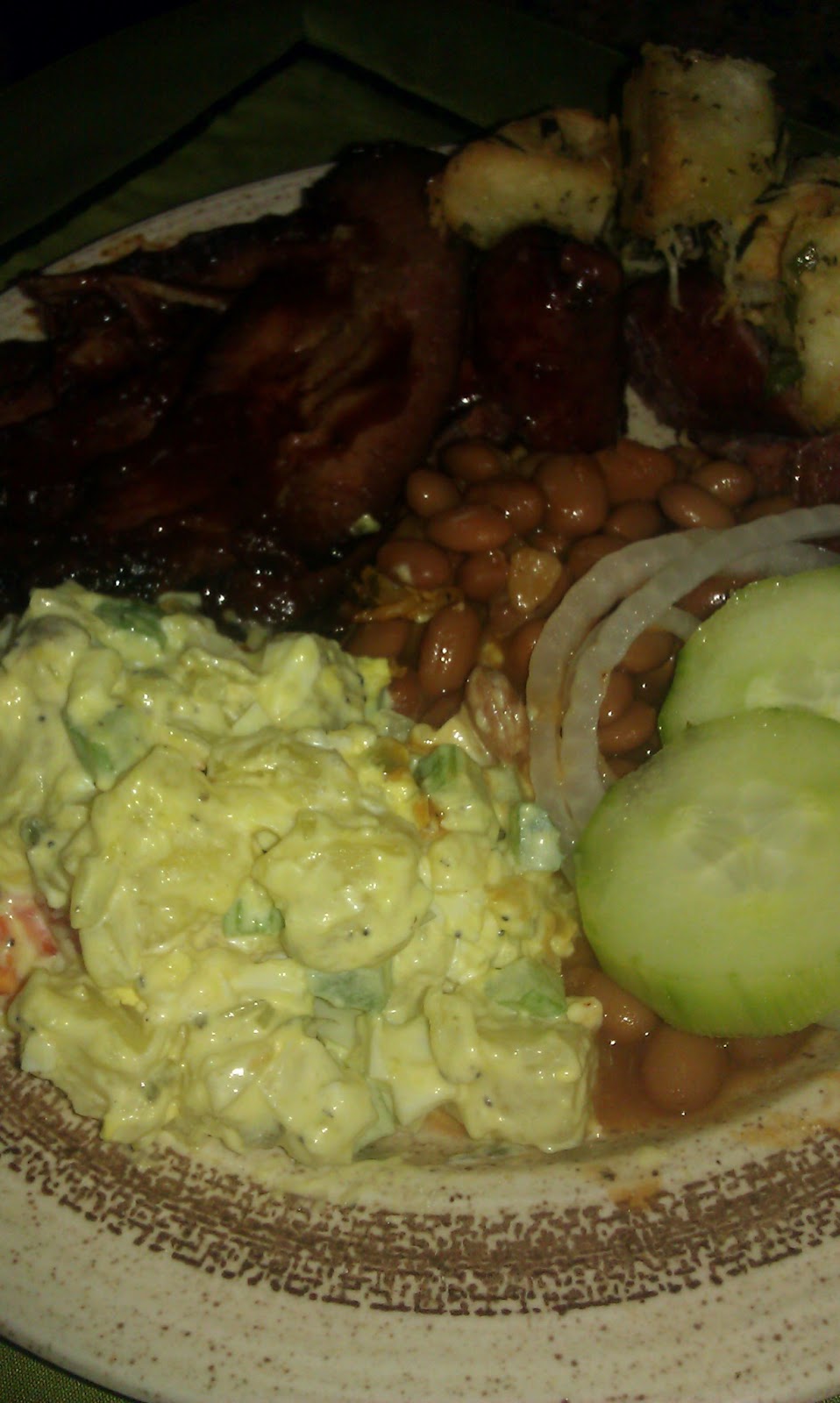 Cowboys and Chuckwagon Cooking : LBJ RANCH POTATO SALAD