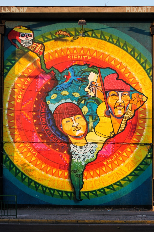 La vuelta al día en 80 Mundos: Mural de Latinoamérica