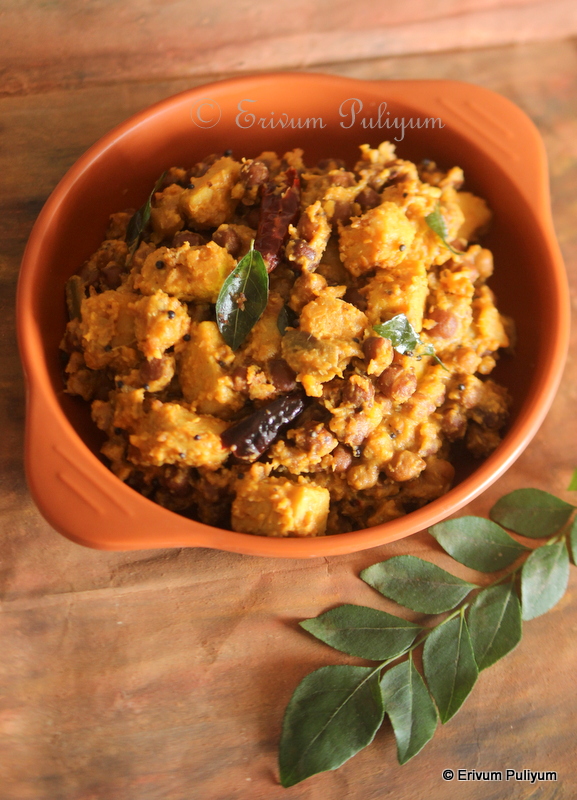 Erivum Puliyum: Kootu Curry ~ Sadya Dish (Step By Step Pics)
