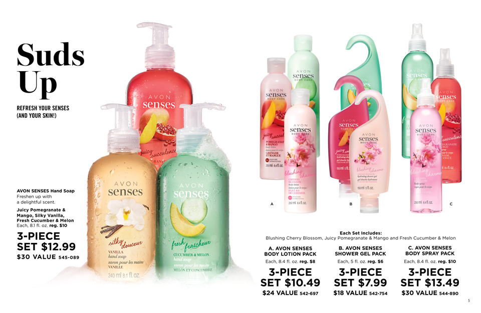 The New Avon Catalog: Avon Be Spa-Inspired Sale Flyer