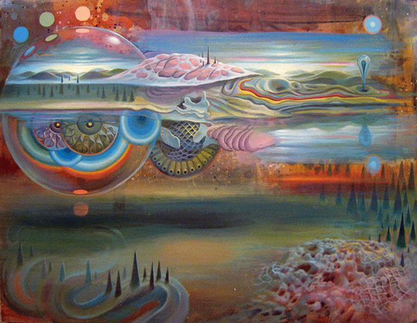 Surrealism and Visionary art: Mars-1