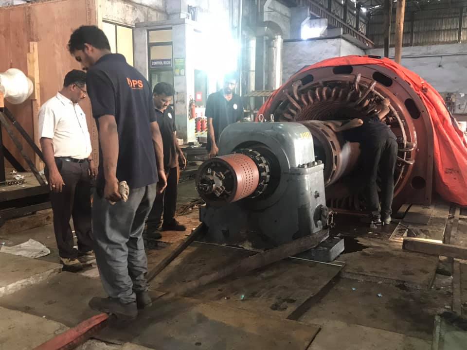 REAL IMAGES OF ROTOR, EXCITER, PMG, DIODE