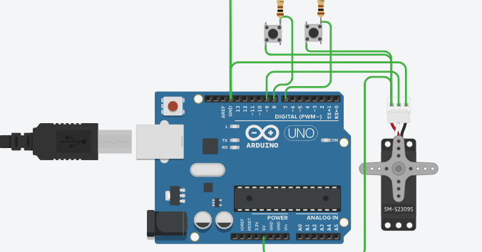 project arduino master: servomotore