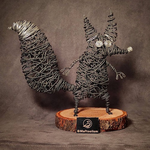 My Owl Barn: Metal Sculptures Made Using Wire, Scissors, Pliers and More