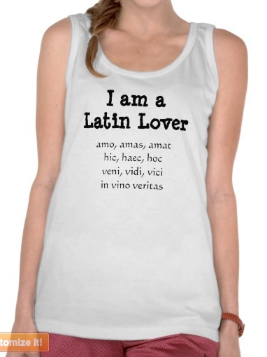 A Place of Brightness: Latin T-Shirts For Sale!