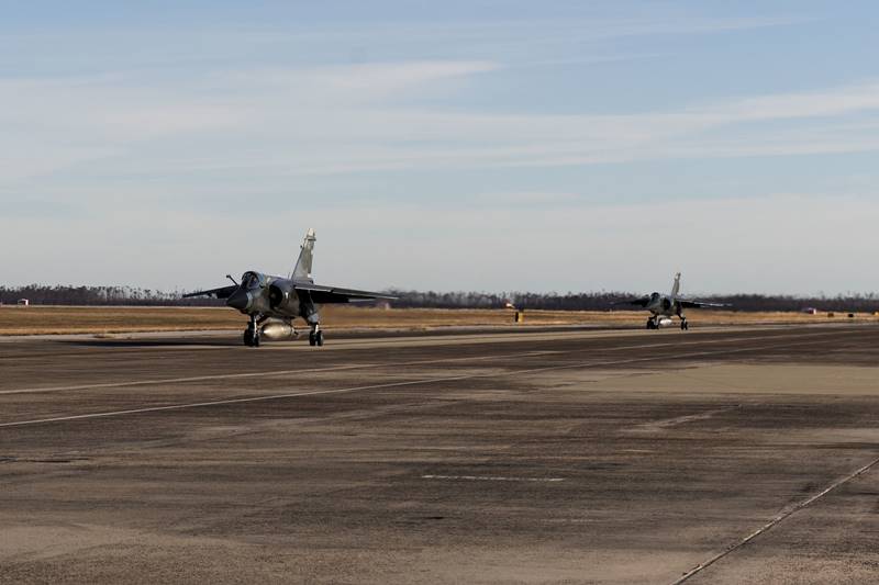 ATAC Mirage F1 fighters arrive at Tyndall to provide adversary air ...