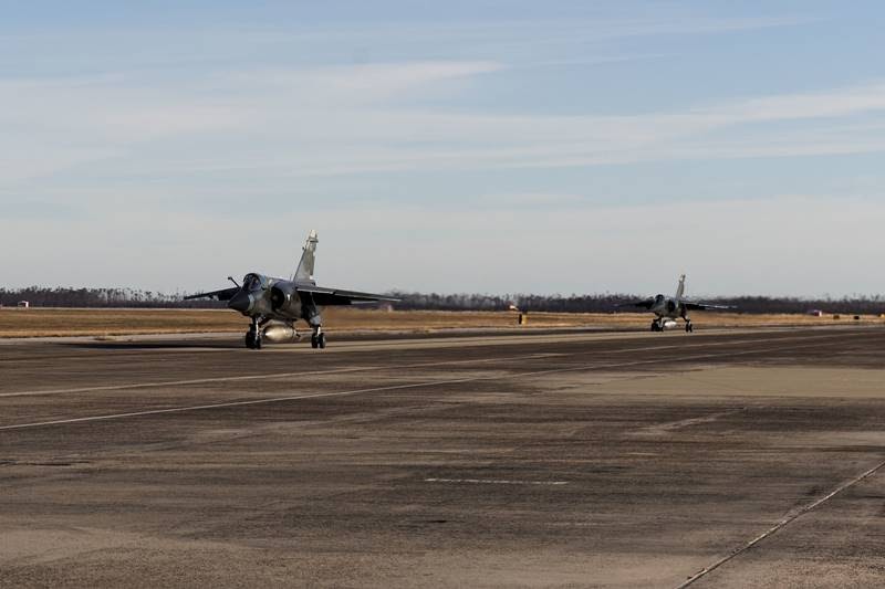 ATAC Mirage F1 fighters arrive at Tyndall to provide adversary air ...