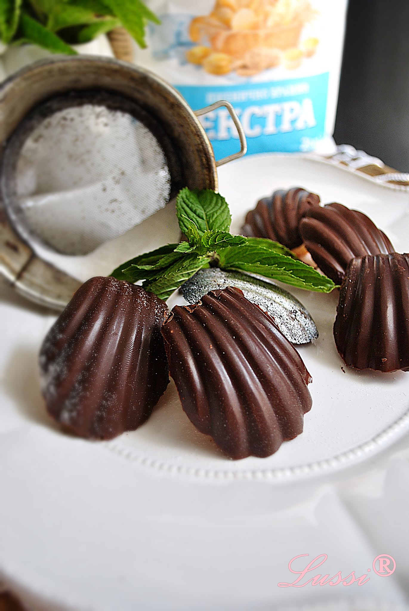 Lussi`s World of Artcraft: Мадлени в шоколад / French Madeleines in ...