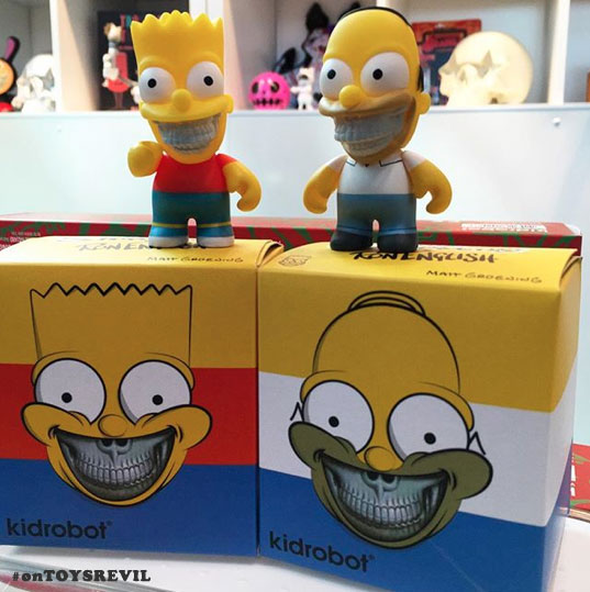 Ron English Simpsons Grin Revealed at #NYCC2015 New York Comic Con