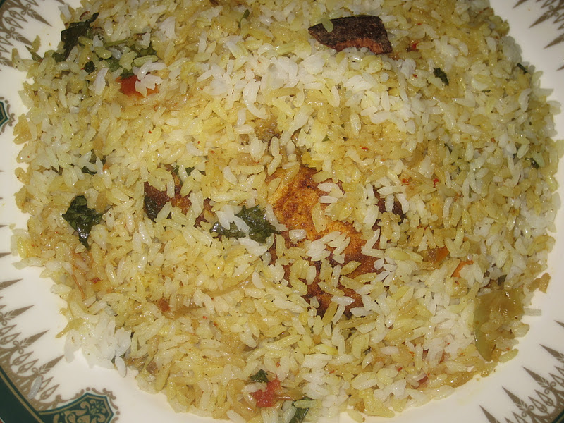 Meen / Fish biriyani