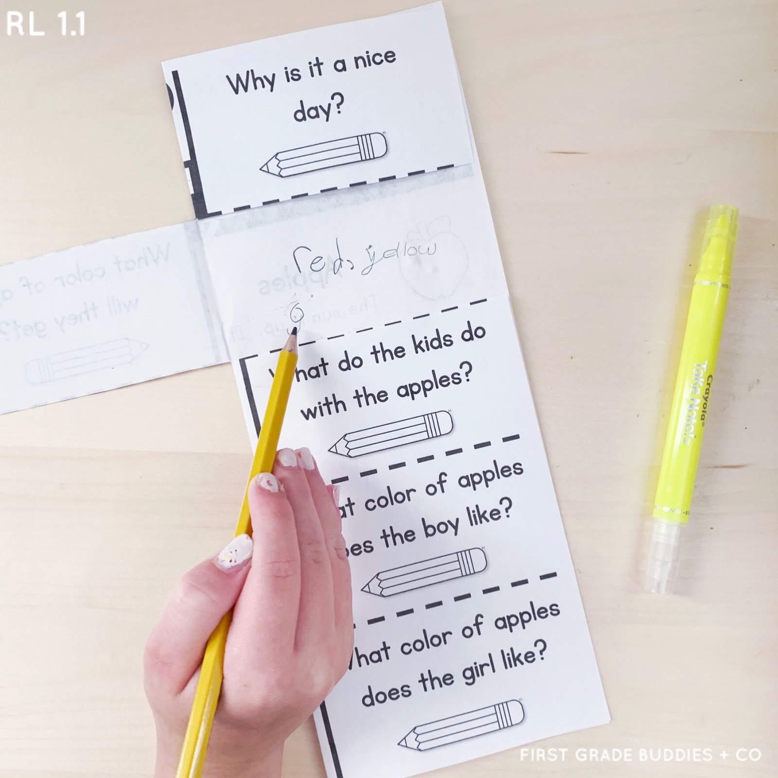 Reader Ready: RL .1 Ask and Answer Questions About a Text | First Grade ...