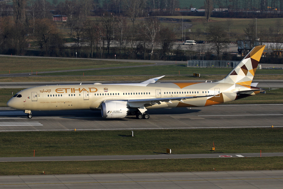 Planes and Trains - Planes 2016: A6-BLE / Boeing 787-9FX Dreamliner ...