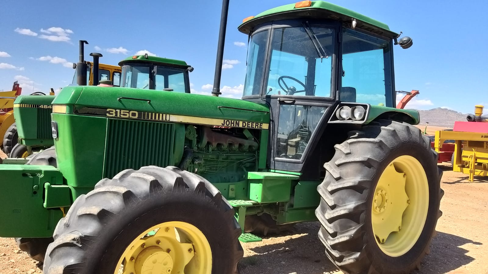 MAQUINARIA AGRICOLA INDUSTRIAL: (TRACTOR REAL) Tractor John Deere 3150 ...