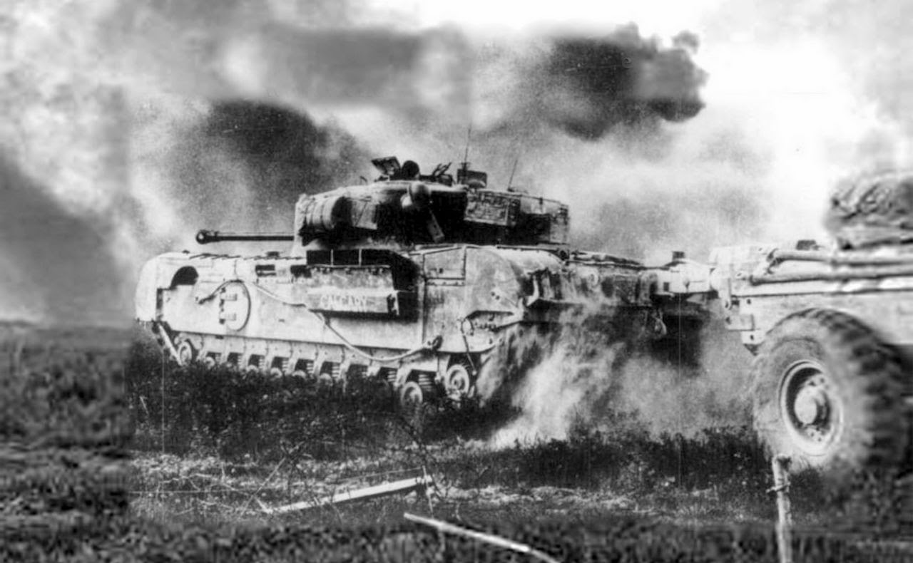 Panzerserra Bunker- Military Scale Models in 1/35 scale: Churchill Mk ...