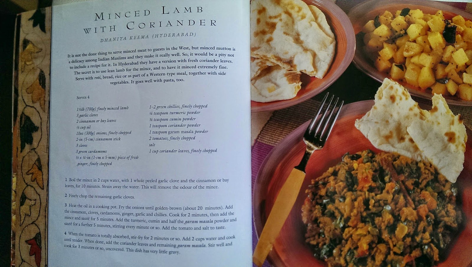 eat quaff laugh: Minced Lamb With Coriander (Dhaniya Keema)