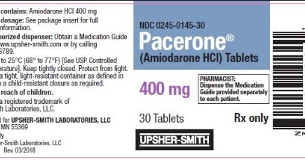 دليل الأدوية العالمي: Pacerone دواء باسيرون