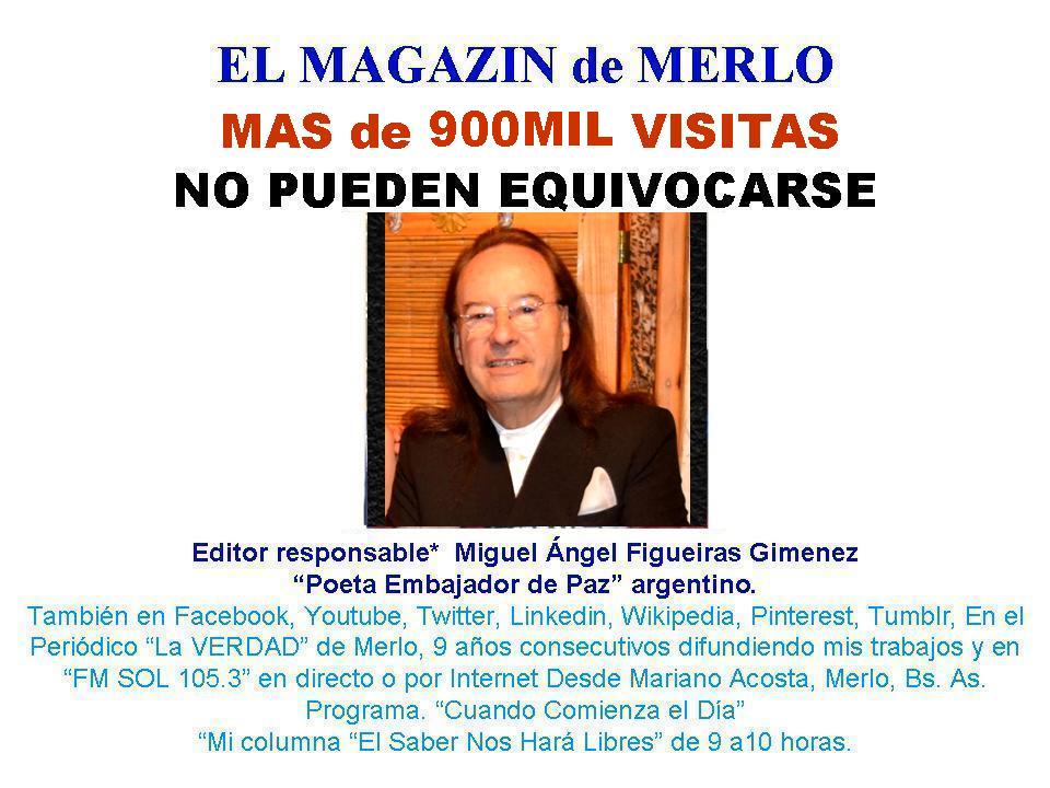 El Magazin de Merlo: ¡¡GRACIAS LECTORES del MUNDO!! El Magazín de Merlo ... El Magazin de Merlo: ¡¡GRACIAS LECTORES del MUNDO!! El Magazín de Merlo ...