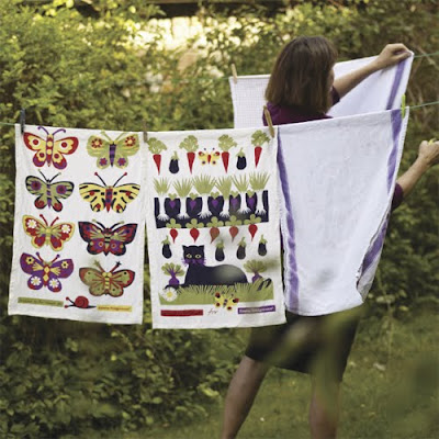 print & pattern: TEA TOWELS - new pat albeck