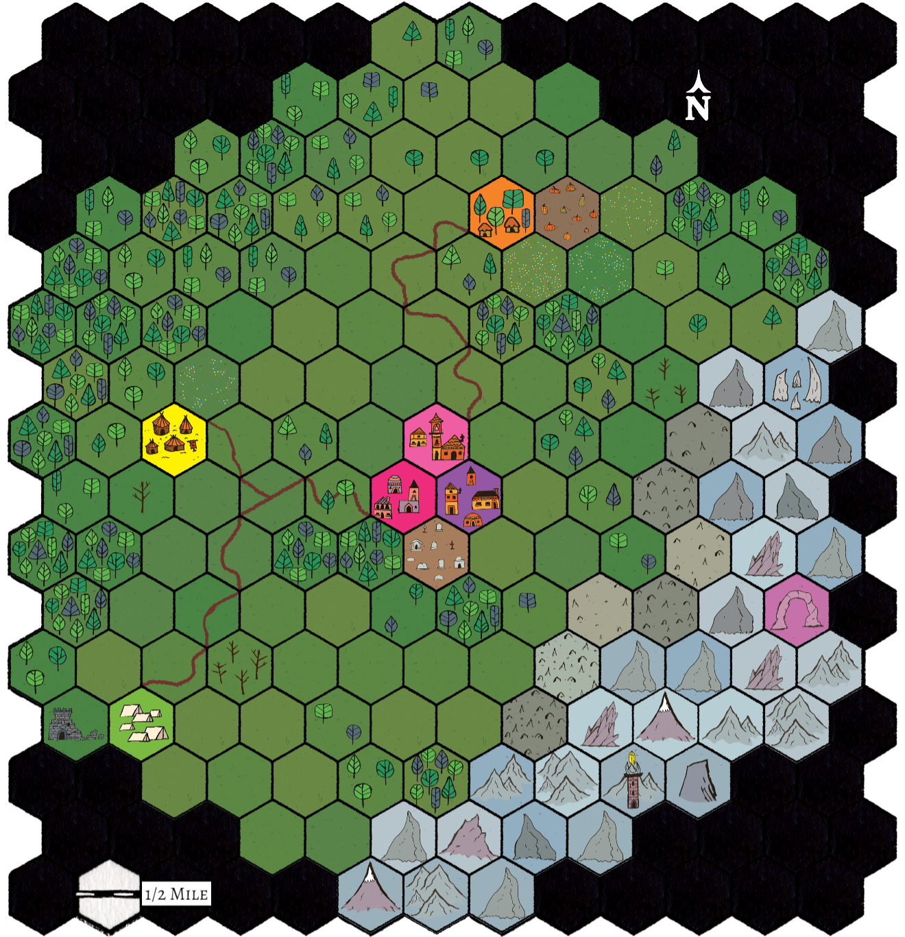 D43m0n's Domain: Thoughts on Hex Maps - Part 1