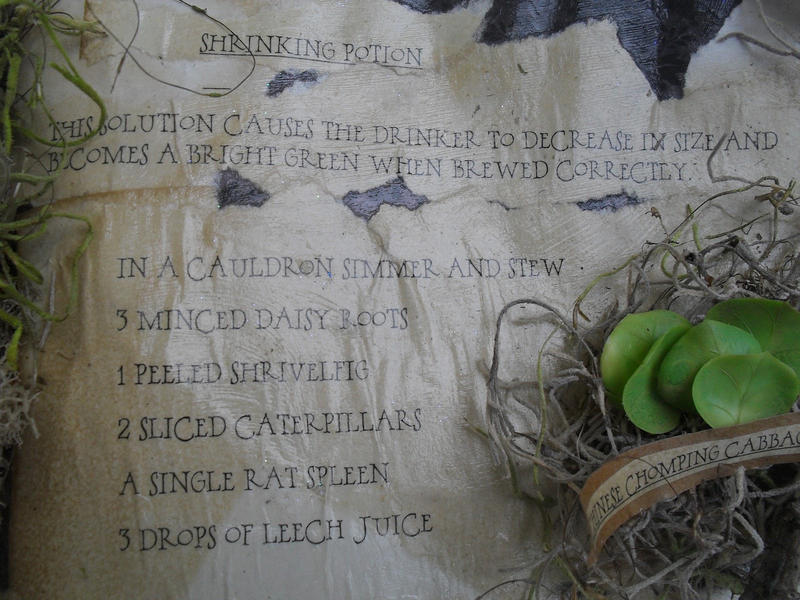 Books Enchanted Blog: Harry Potter Spell Book Potions 101