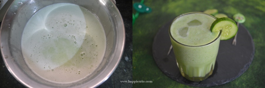 Cucumber MilkShake - Cook with Sharmila