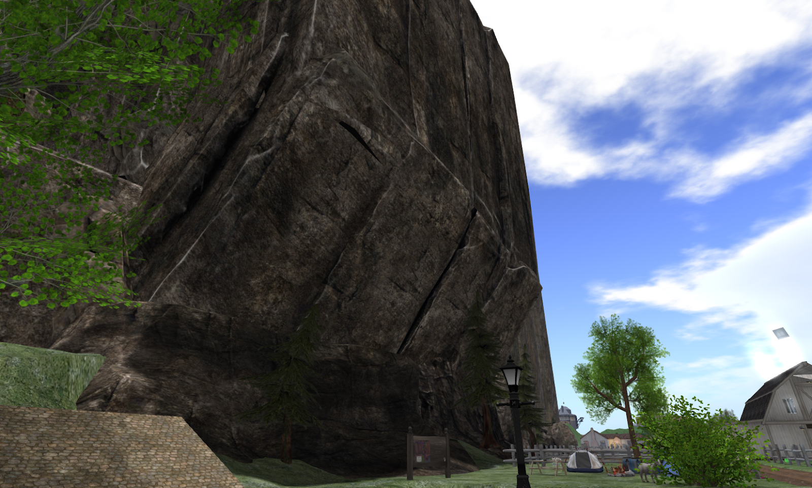 SL Newser - Design: Rock Climbing in Second Life