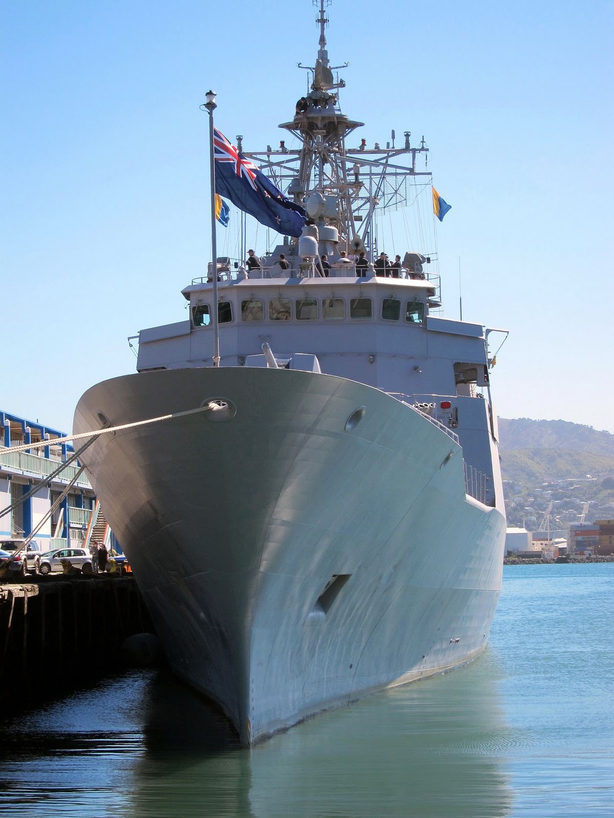 transpress nz: Royal New Zealand Navy Ships in Wellington