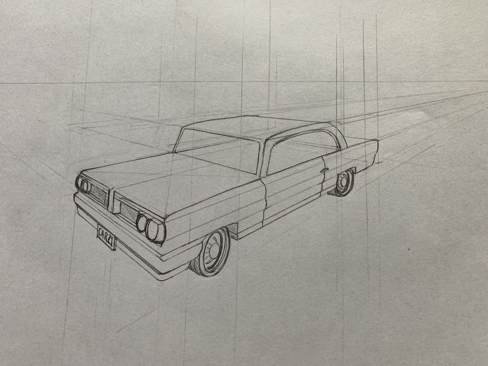 2020 Perspective Winter: Car Orthographic Views - Michelle Lumowa