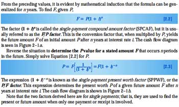 Single-Amount Factors (F / P and P / F) | Engineering Economics Blog