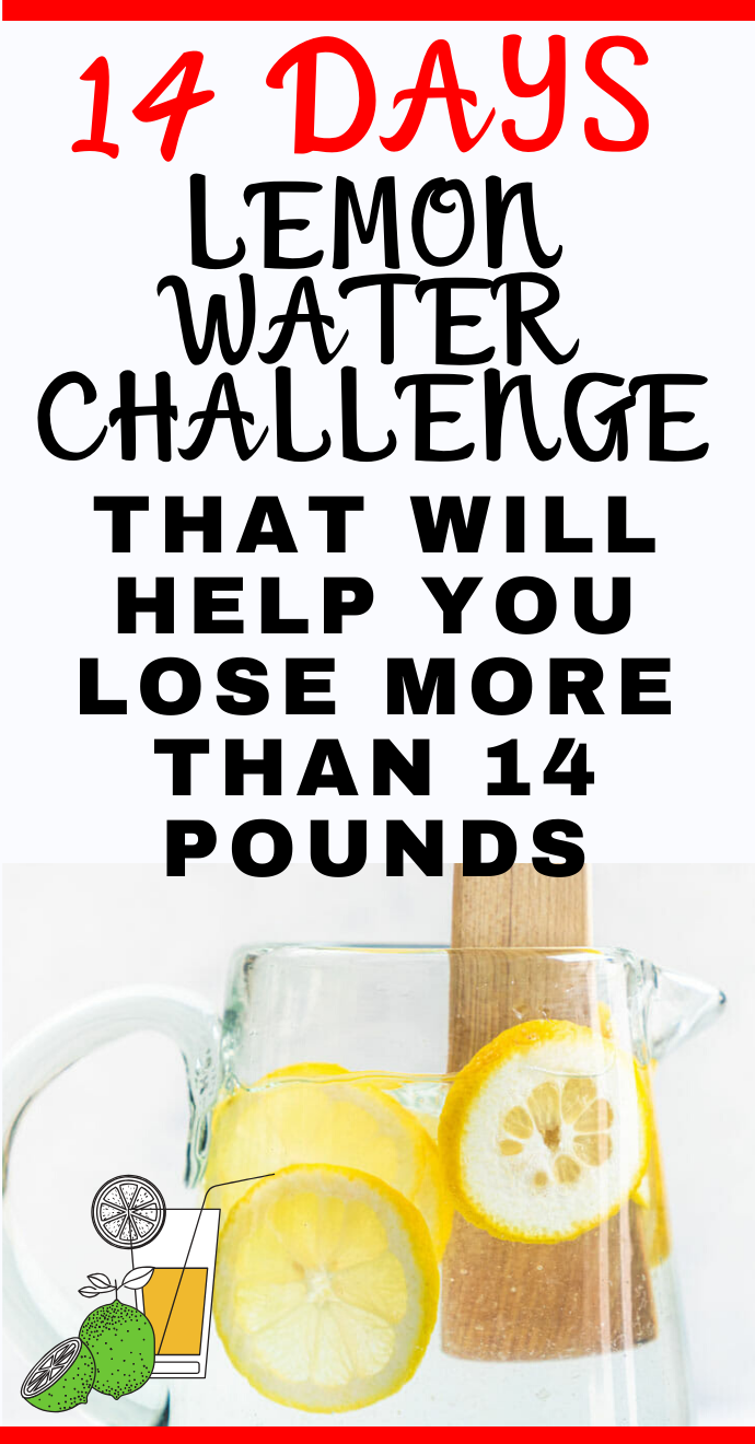 Here’s A 14-Day Lemon Water Challenge That Will Help You Lose Weight ...