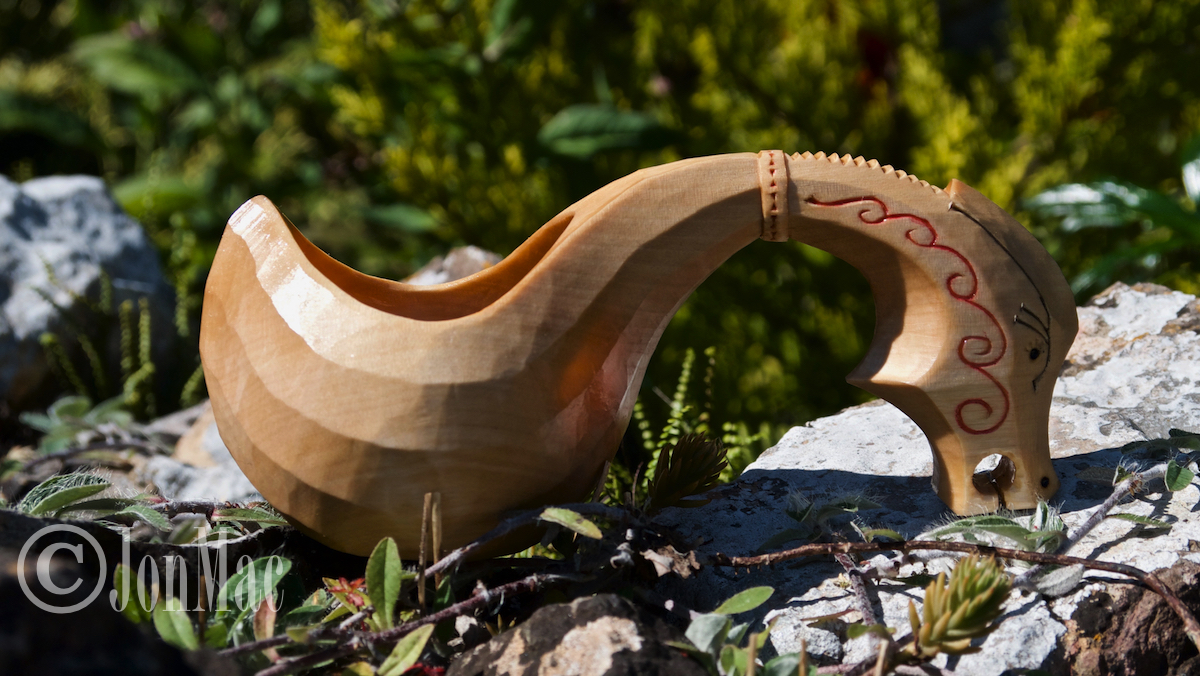 Jon Mac.Spoon Carving First Steps: kuksa and Ale hens.