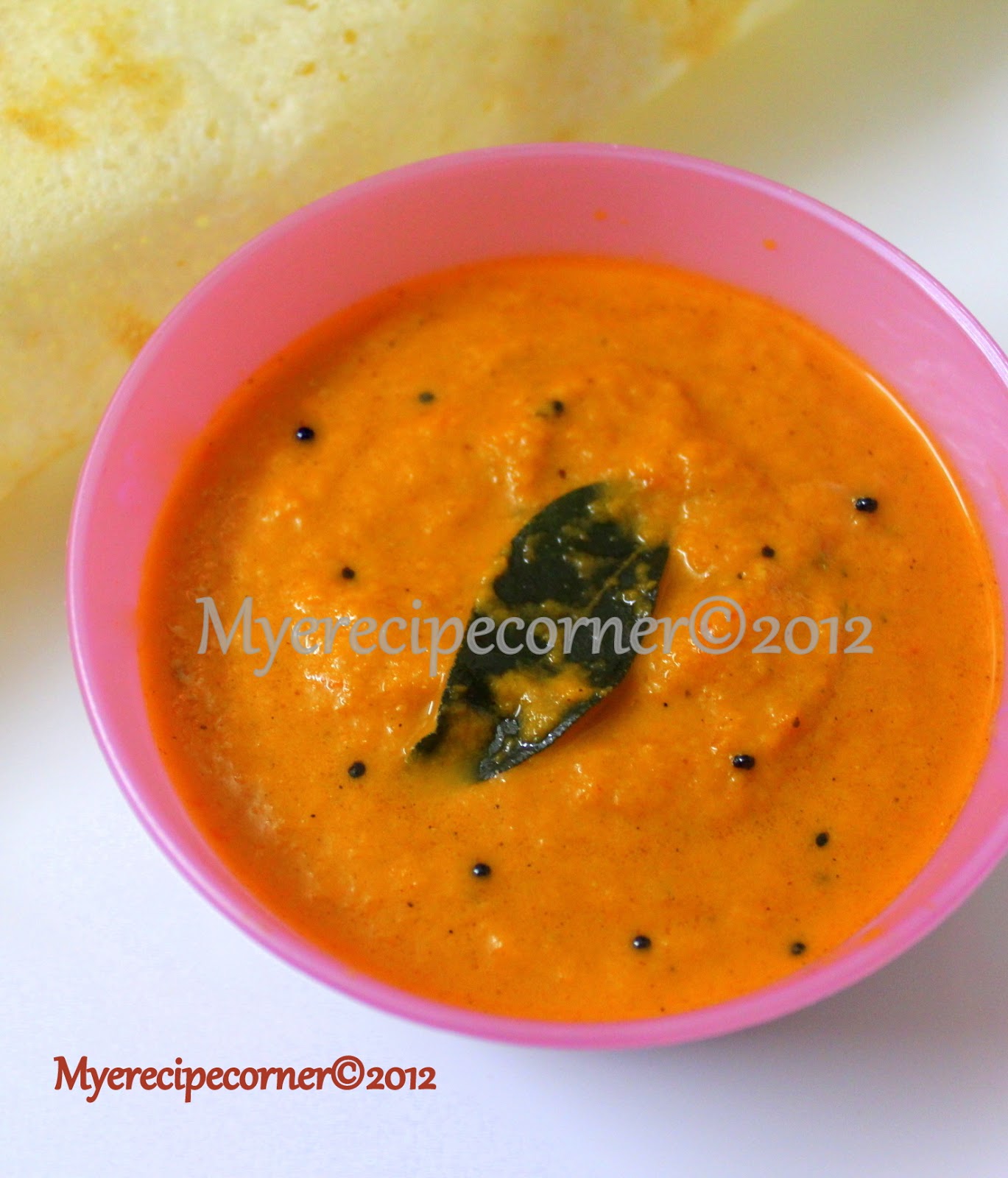 Mye's Kitchen: Chettinad Red Chutney/ Chettinad Varamilagai Chutney