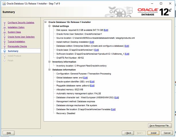 Install Oracle 12c on Windows 10 - Pubudu Dewagama