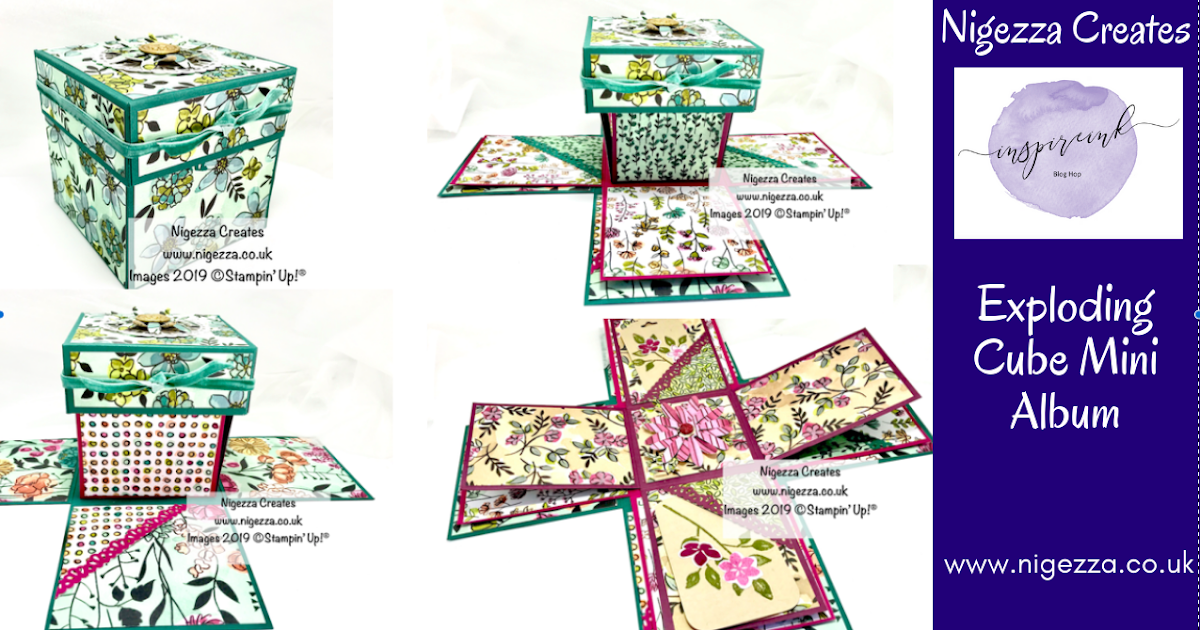 Nigezza Creates: Exploding Box Mini Album: InspireINK Blog Hop Tutorial