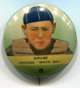 Number 5 Type Collection: 1932-34 Orbit Baseball Pins (numbered, PR2 ...