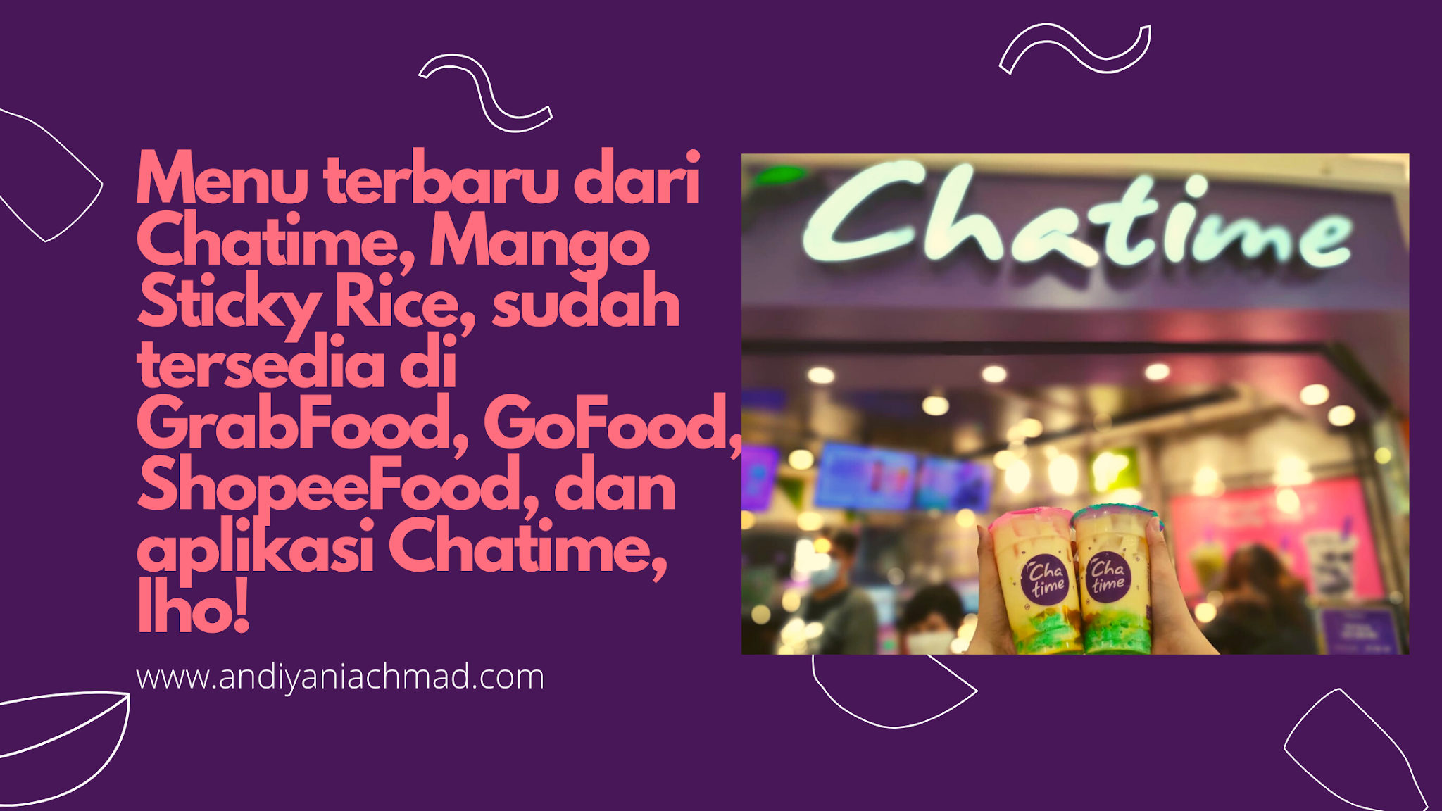 ANDIYANI ACHMAD: New Ramadhan Menu : Chatime Mango Sticky Rice yang ...