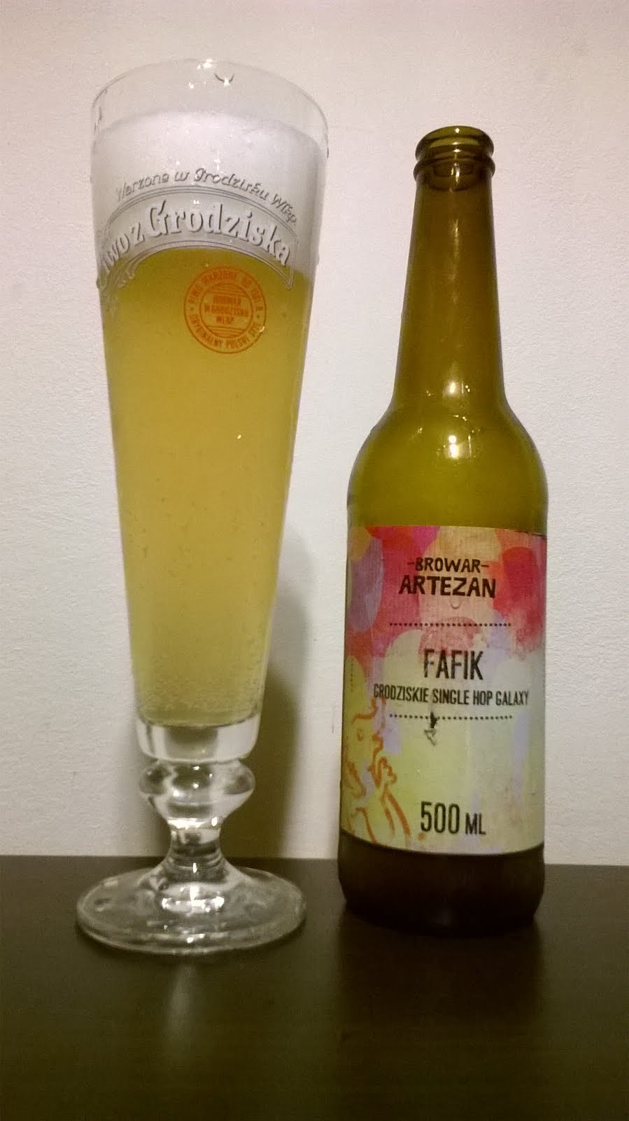 Fafik - Browar Artezan - Grodziskie | Smakosz Piwa