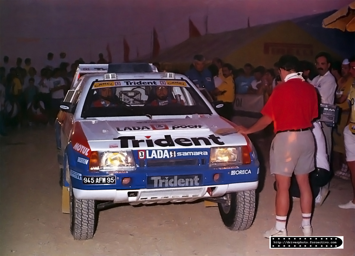 Analisis de Maquinas: Lada Samara-Porsche T3 (Dakar 1992)