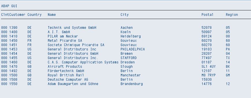 SAP ABAP 4 Tutorial: Client Specified Select