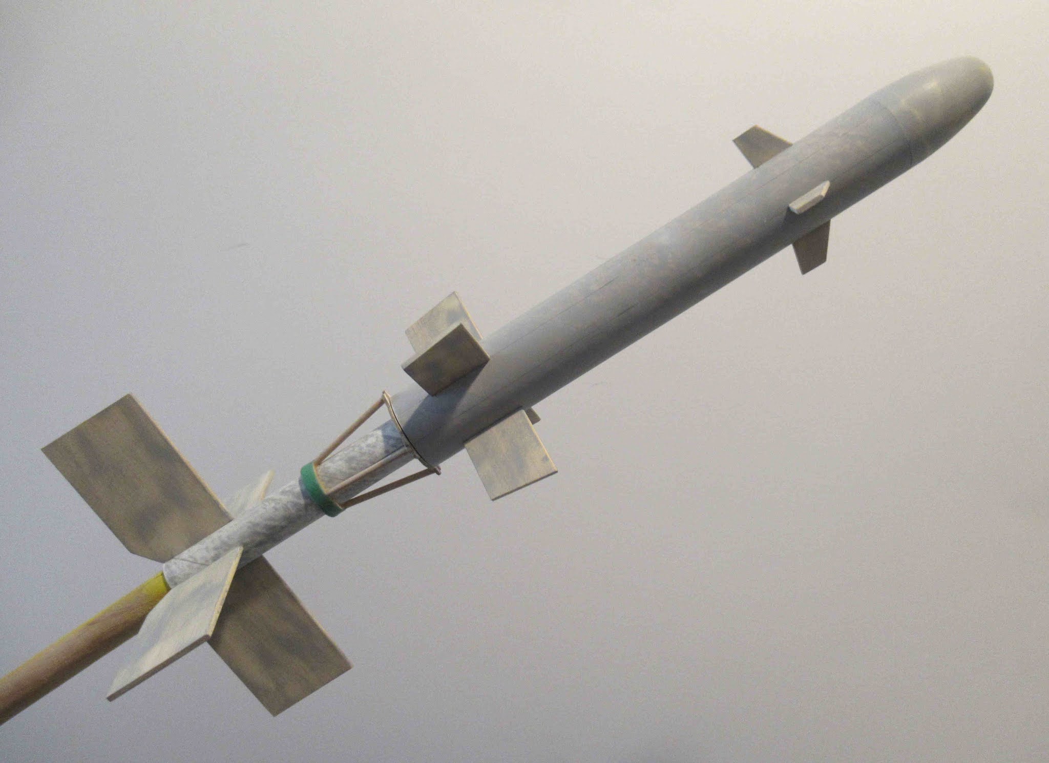 Model Rocket Building: Estes Airborne Surveillance Missile Build, #0867 ...