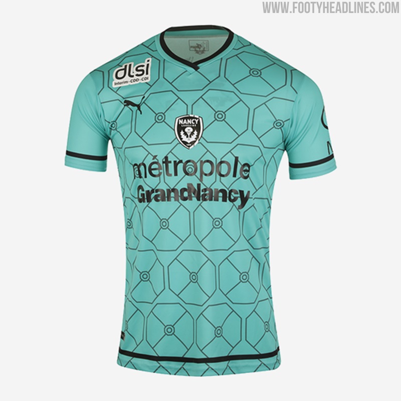 Nancy 20-21 Home & Away Kits Released - Made in France - Footy Headlines