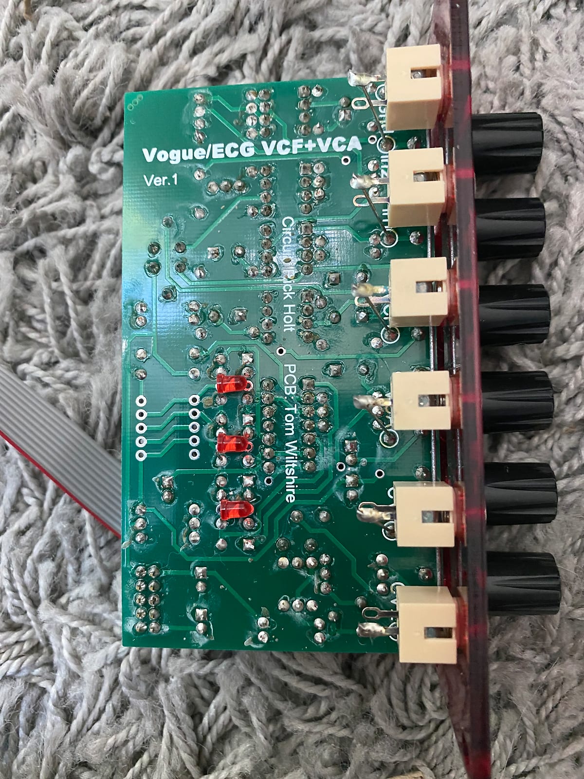 MATRIXSYNTH: Frequency Central Electro Cardiogram VCF/ VCA w/ Red ...